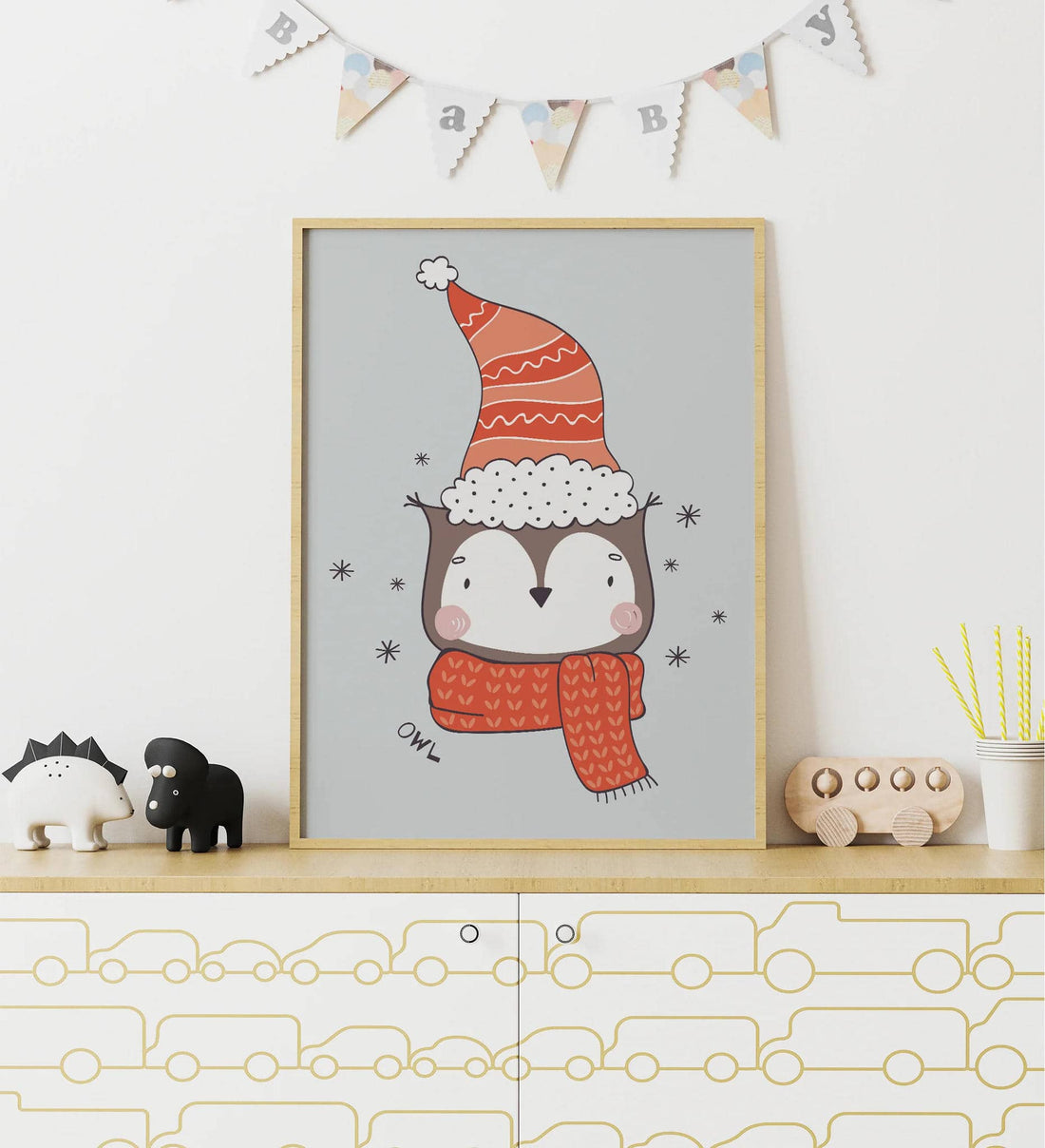 Winter Owl Poster – HypeSheriff