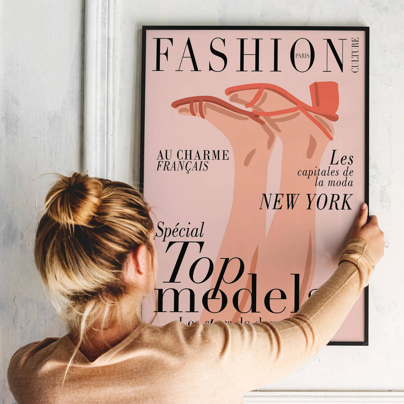 Pink Magazine Cover Poster – HypeSheriff