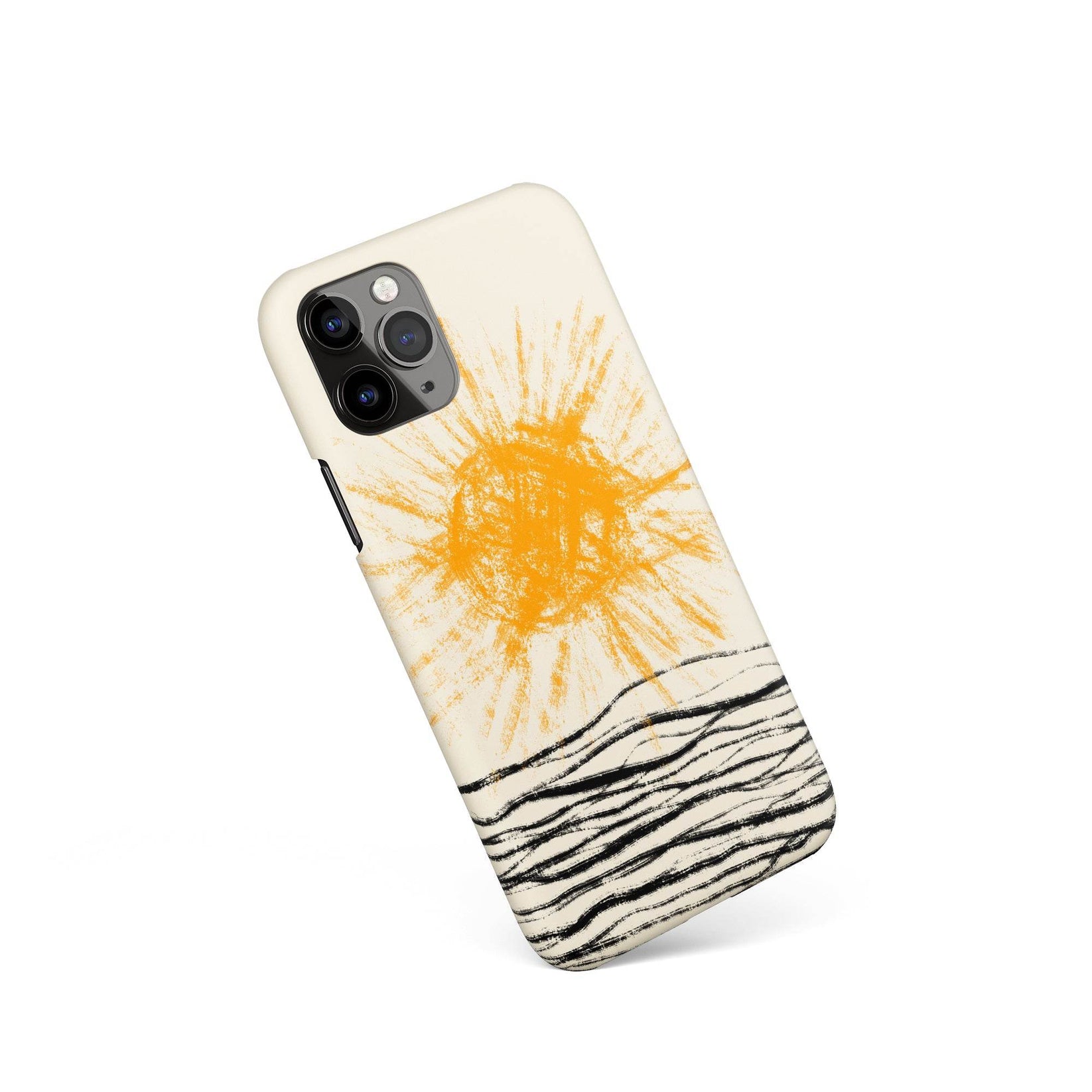 Handdrawn Sun iPhone Case – HypeSheriff