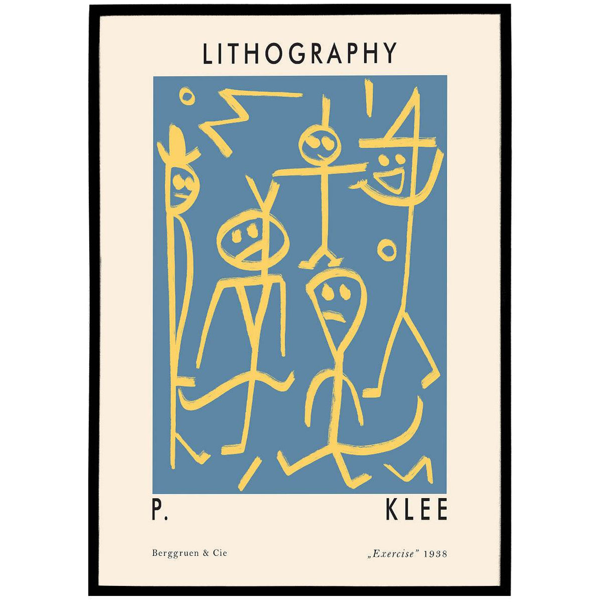 P. Klee Exhibition Poster | Shop posters and Art prints Online ...