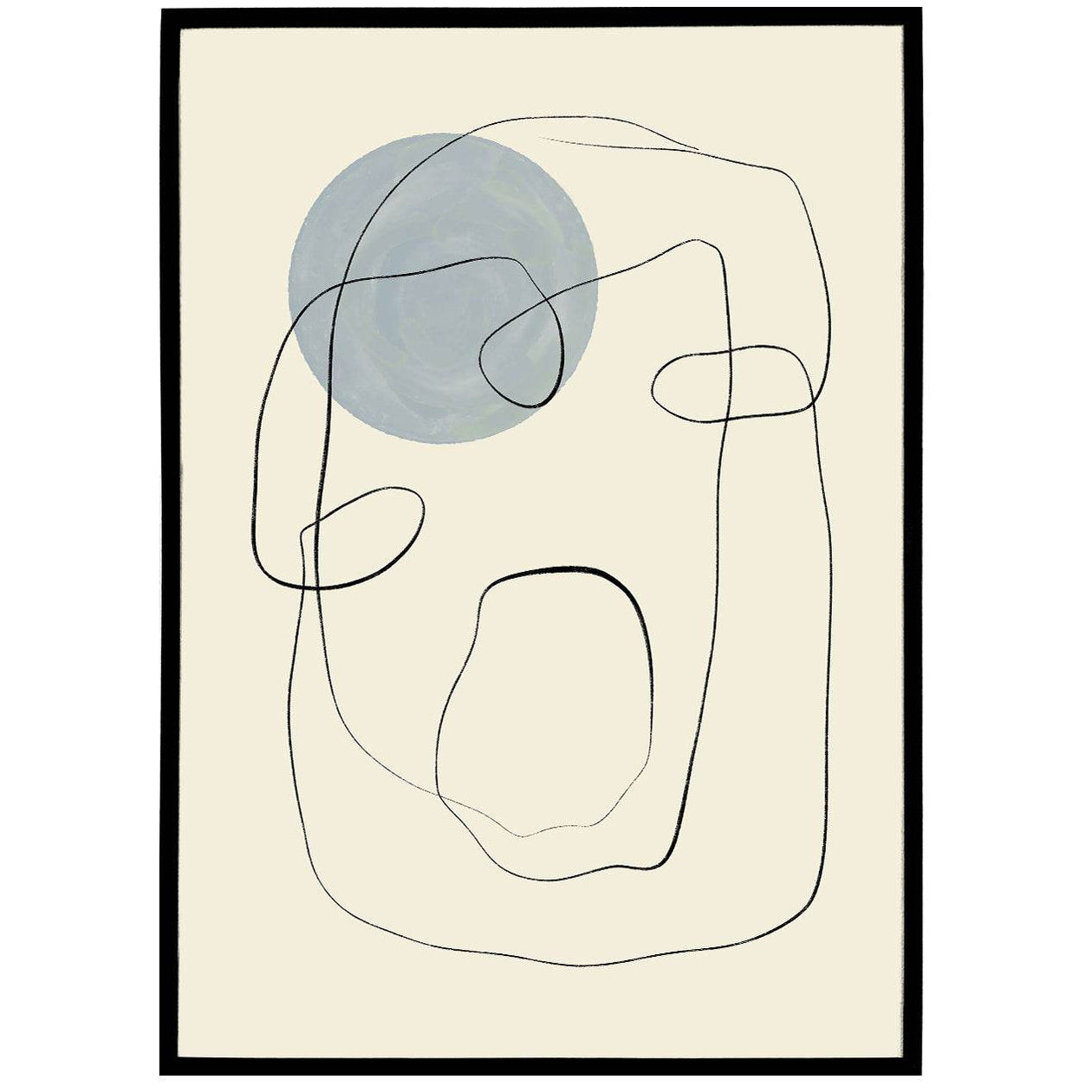 Abstract Composition Poster — HypeSheriff US