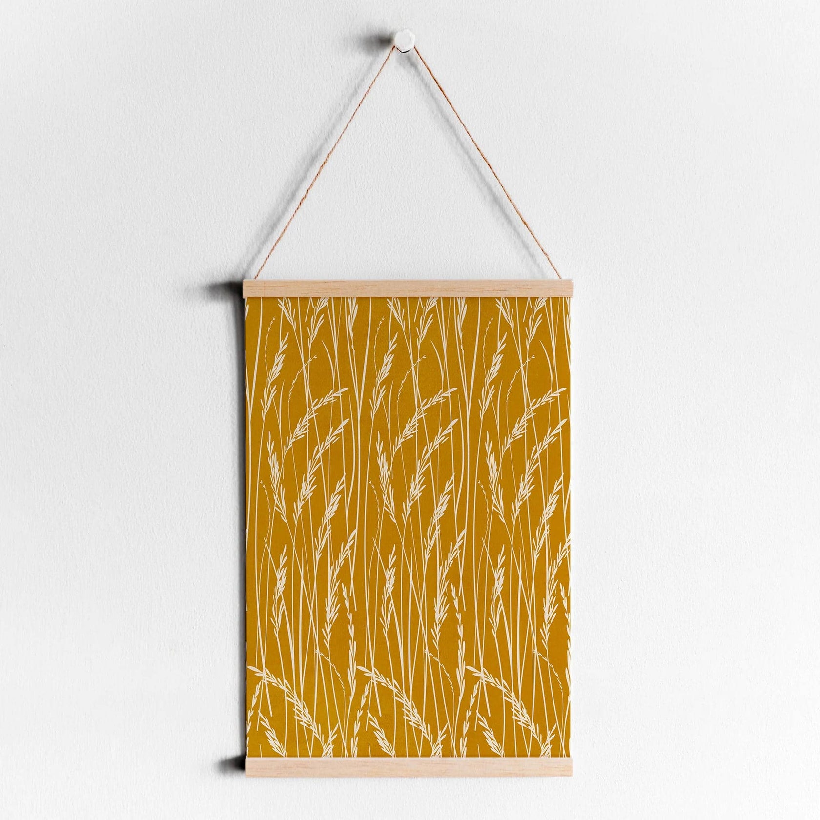 Mustard Rustic Floral Poster – HypeSheriff