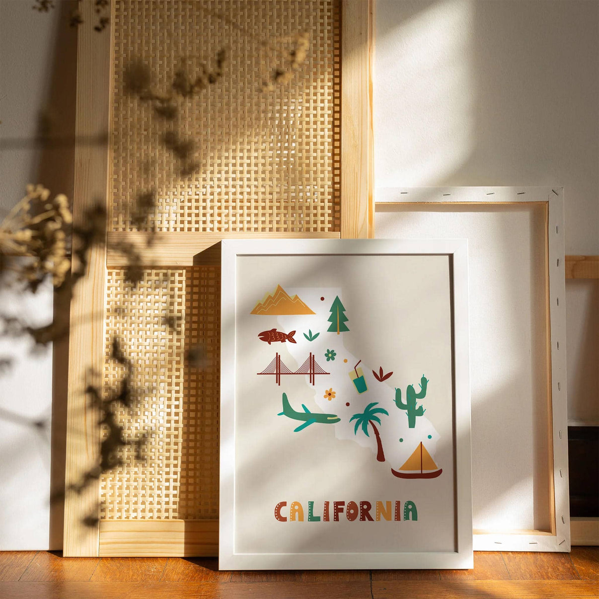California, Travel Poster – HypeSheriff