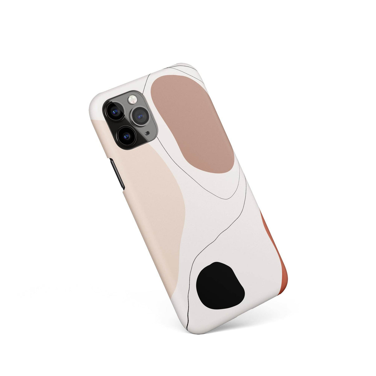 Beige Drawing iPhone Case 3 – HypeSheriff