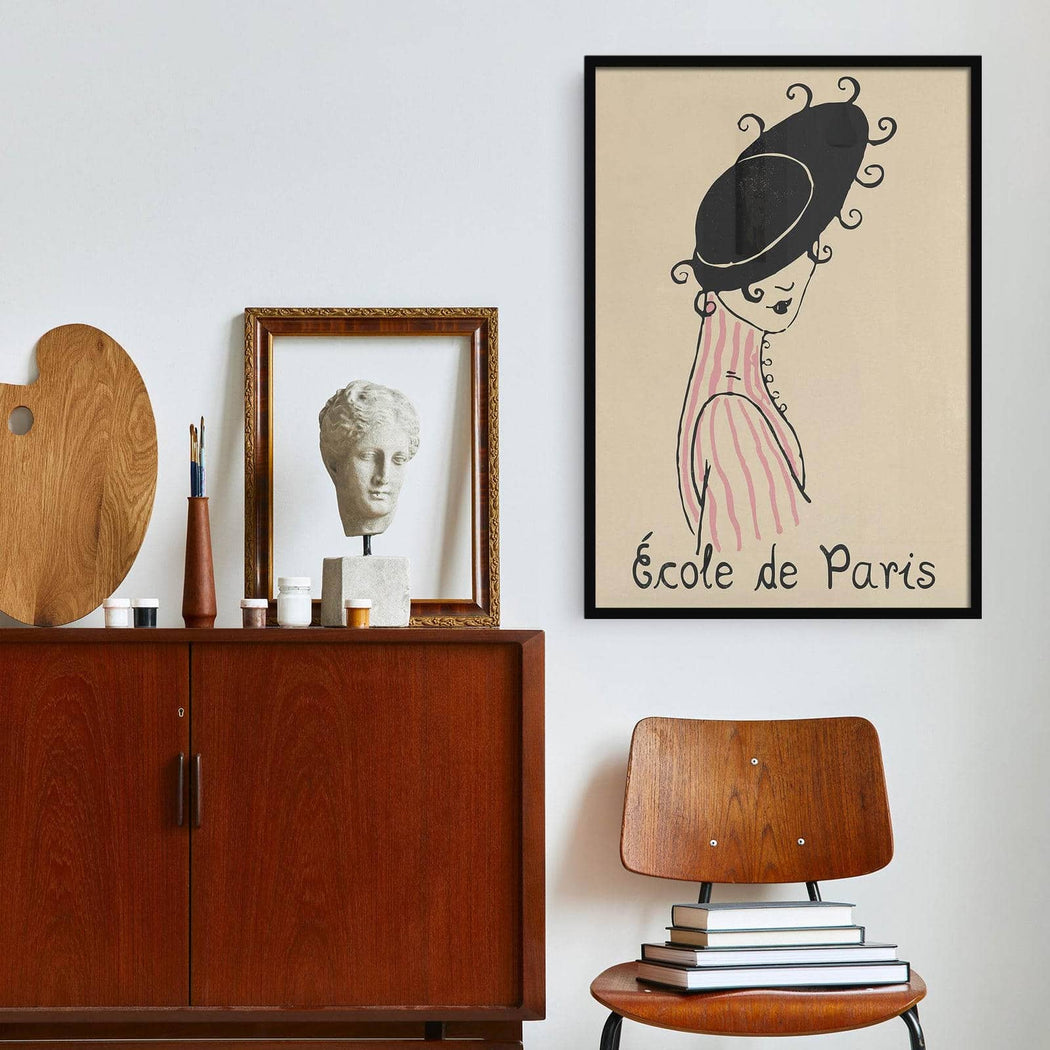 Vintage Fashion Woman Poster — HypeSheriff US