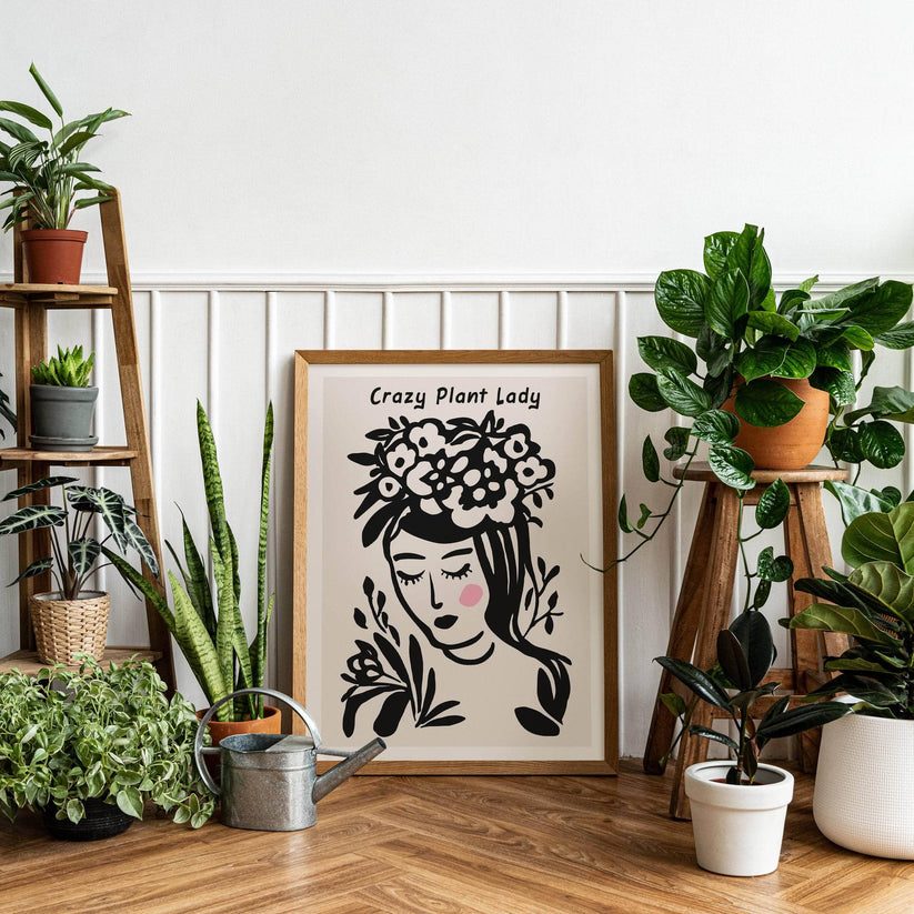 Crazy Plant Lady Poster – HypeSheriff