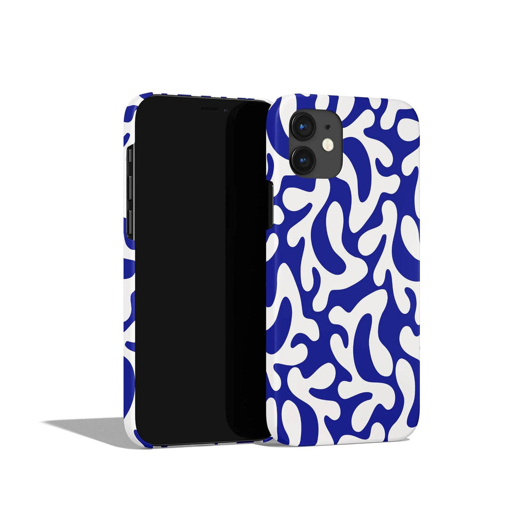 Blue Pattern iPhone Case — HypeSheriff US