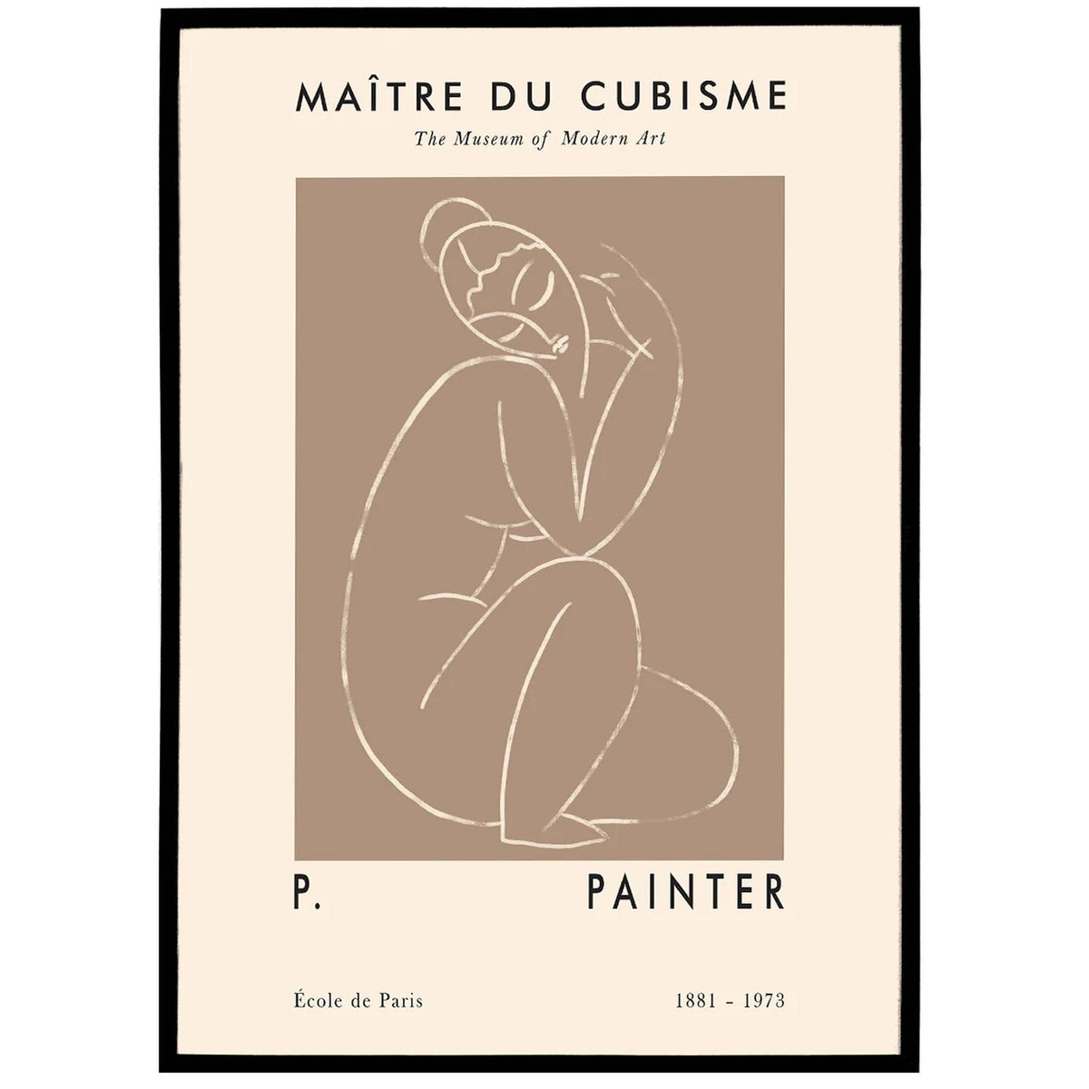 Vintage Cubism Poster — HypeSheriff US