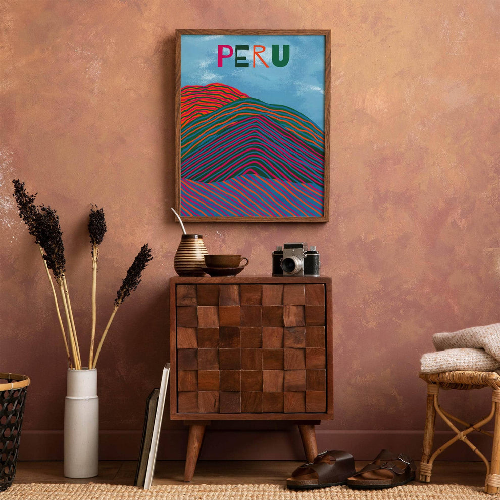 Peru Colorful Travel Poster – HypeSheriff