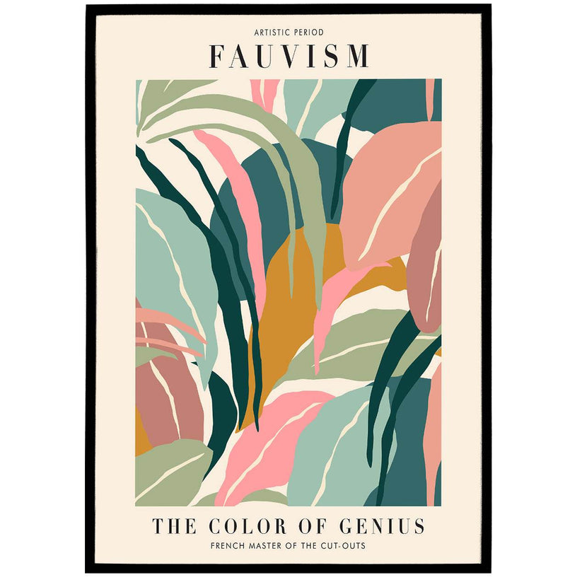 Floral Fauvism Art Poster – HypeSheriff