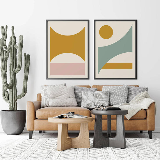 Set of 2 Modern Art Posters – HypeSheriff