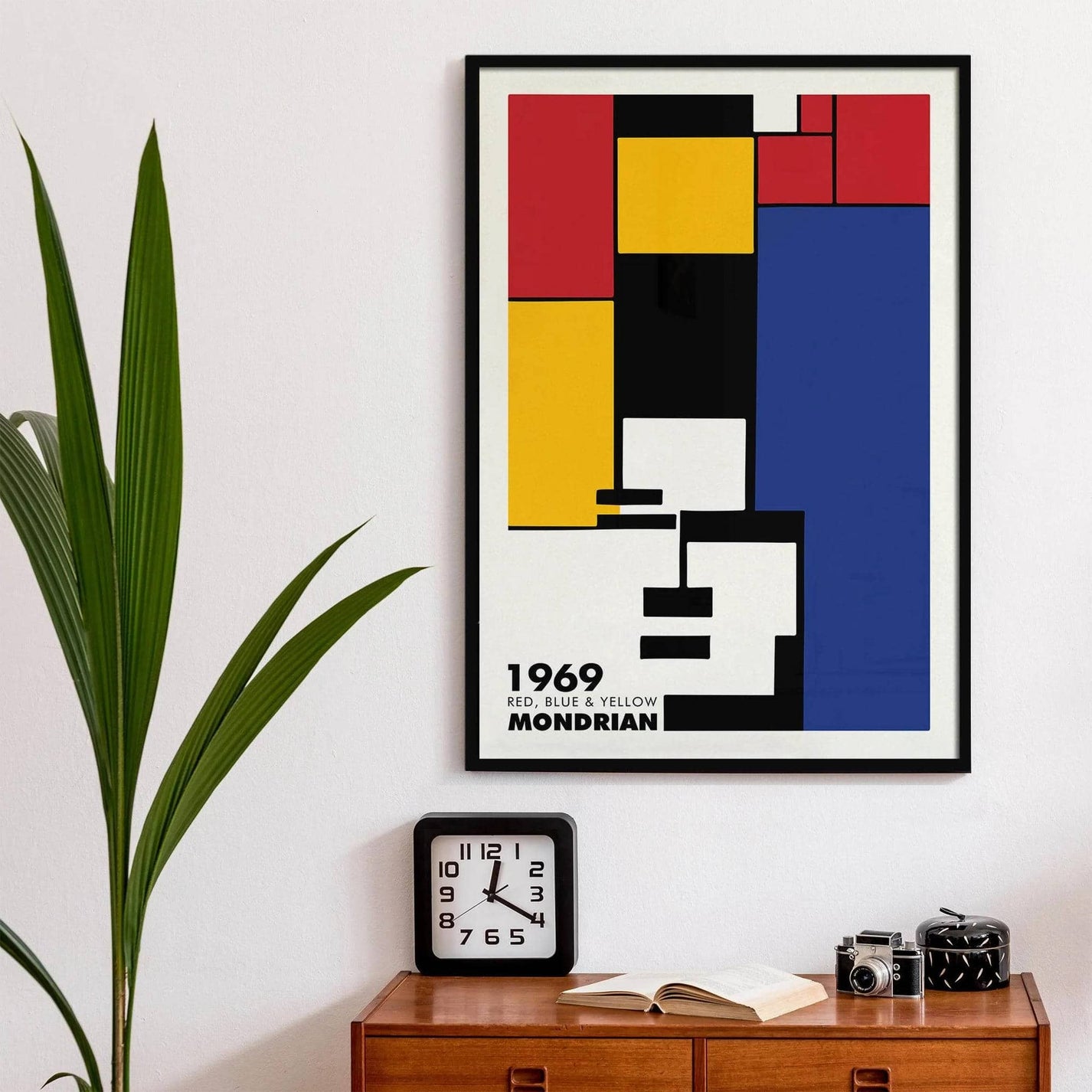 Red, Blue & Yellow Mondrian Poster – HypeSheriff