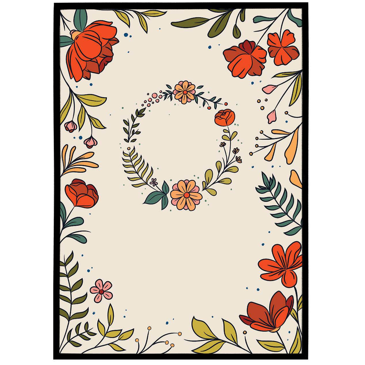 Cute Floral Poster | Iconic Posters, Original Art Prints — HypeSheriff US