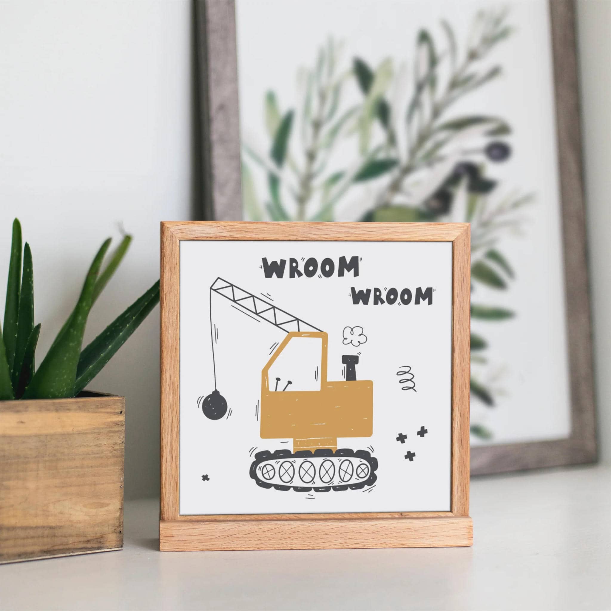 Wroom Wroom, Car Print – HypeSheriff