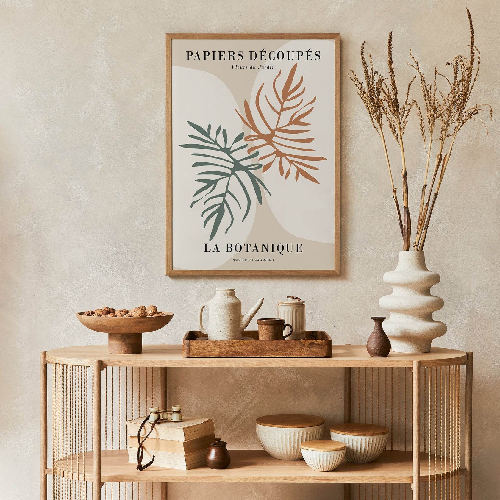 Beige La Botanique Poster – HypeSheriff