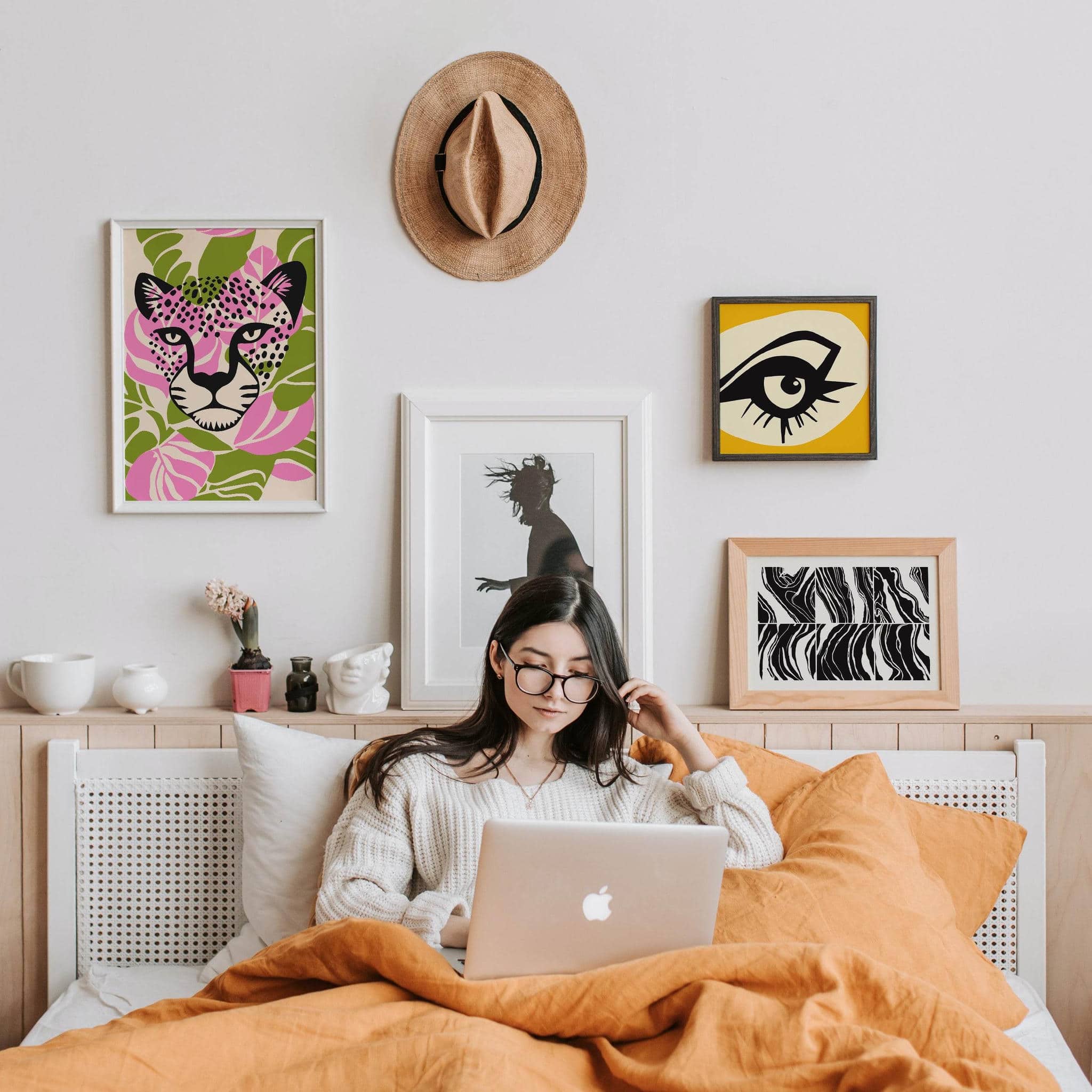 Pink Monstera Jungle Cheetah Poster – HypeSheriff