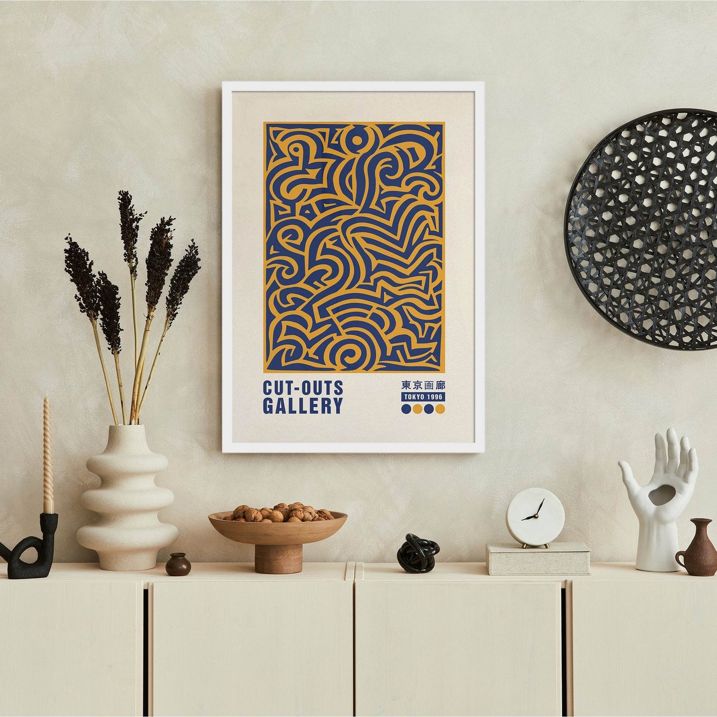 Abstract Cut Outs Poster – HypeSheriff