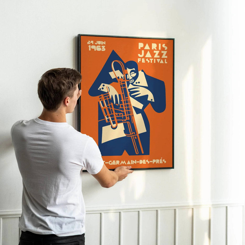 Orange Paris Jazz Festival Music Poster – HypeSheriff