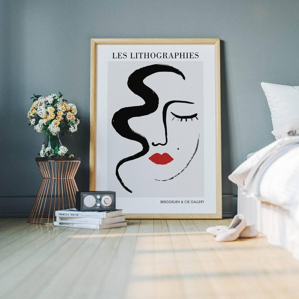 Les Lithographies Woman Poster – HypeSheriff