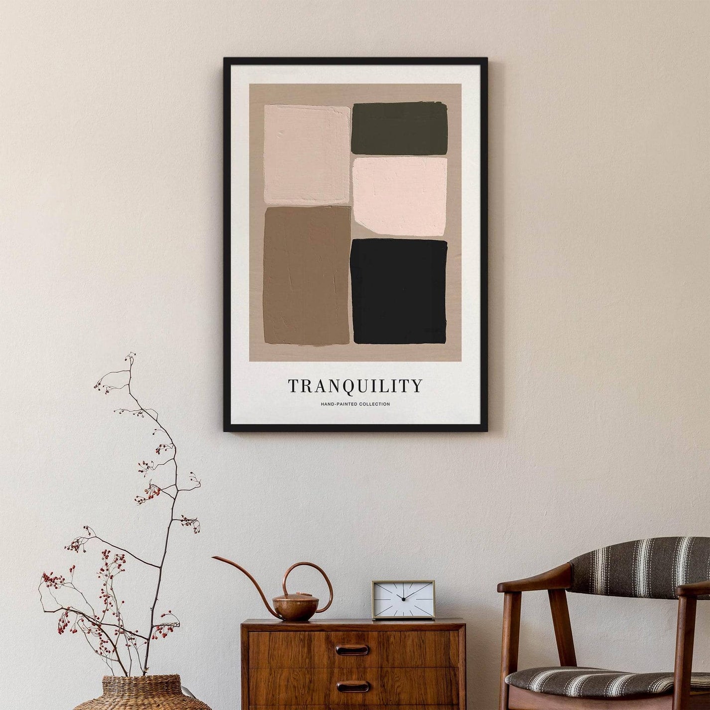 Tranquillity, Abstract Color Blocks Poster – HypeSheriff