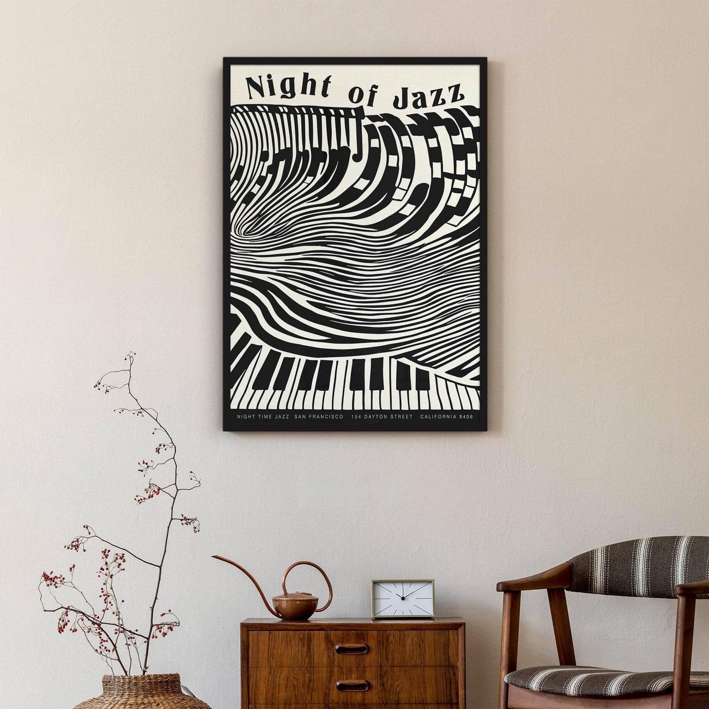 Night of Jazz San Francisco Poster – HypeSheriff