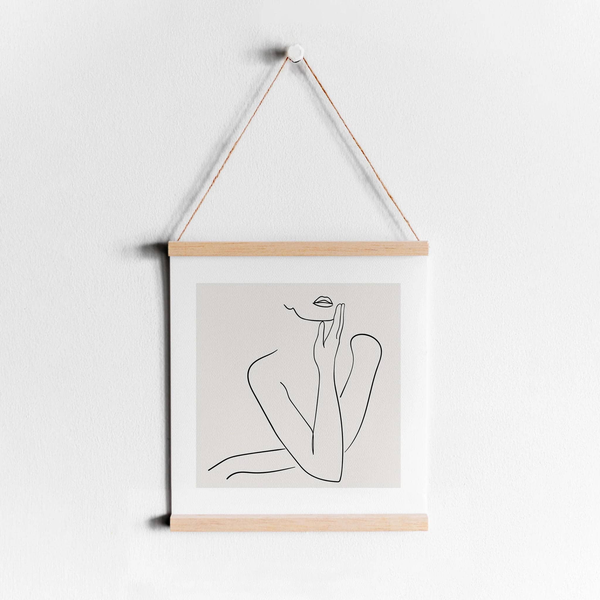 Line Art Figure No1 Print – HypeSheriff