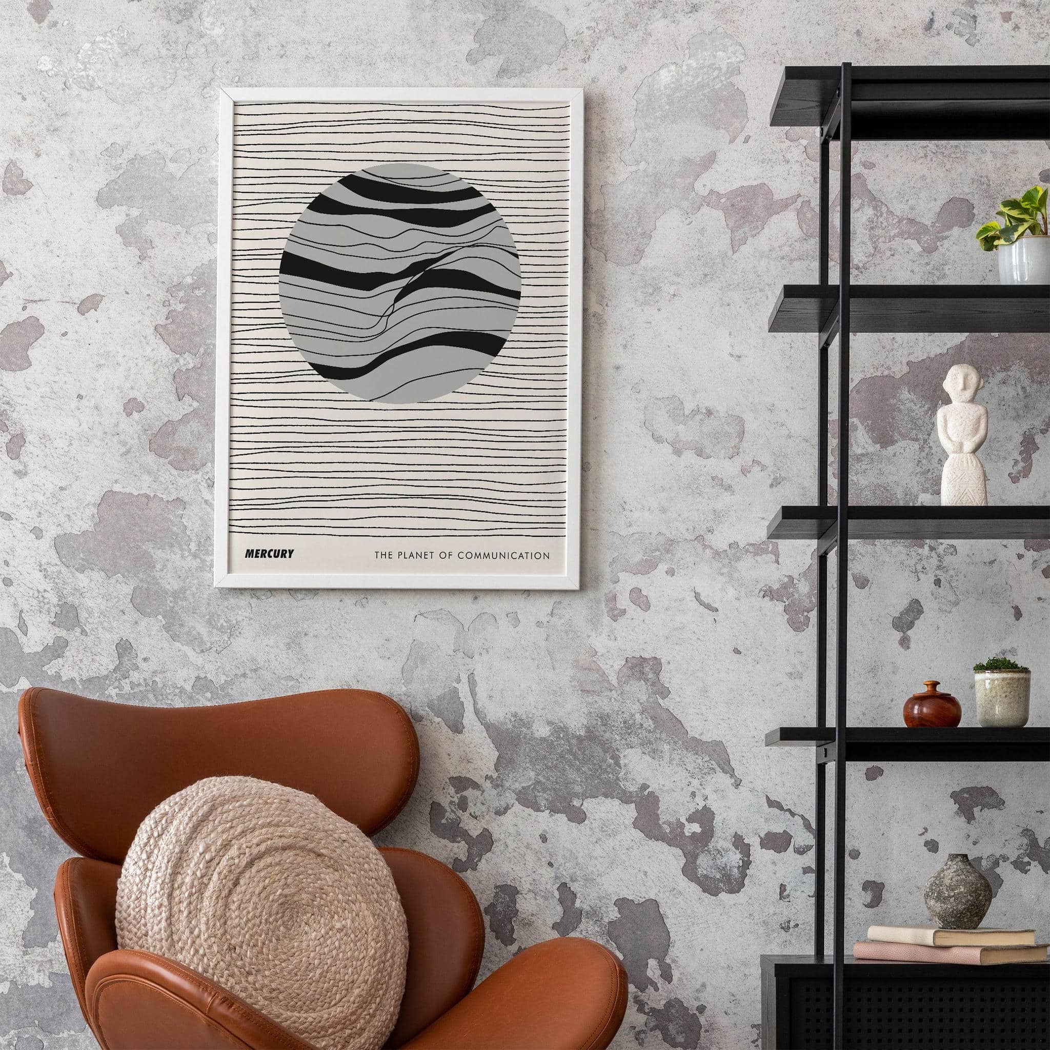 Mercury Planet Retro Poster — HypeSheriff US