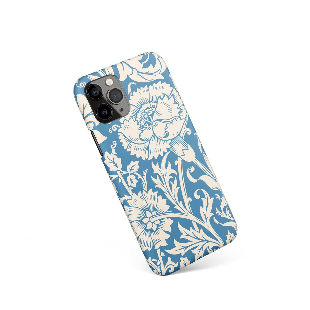 Blue Floral iPhone Case — HypeSheriff