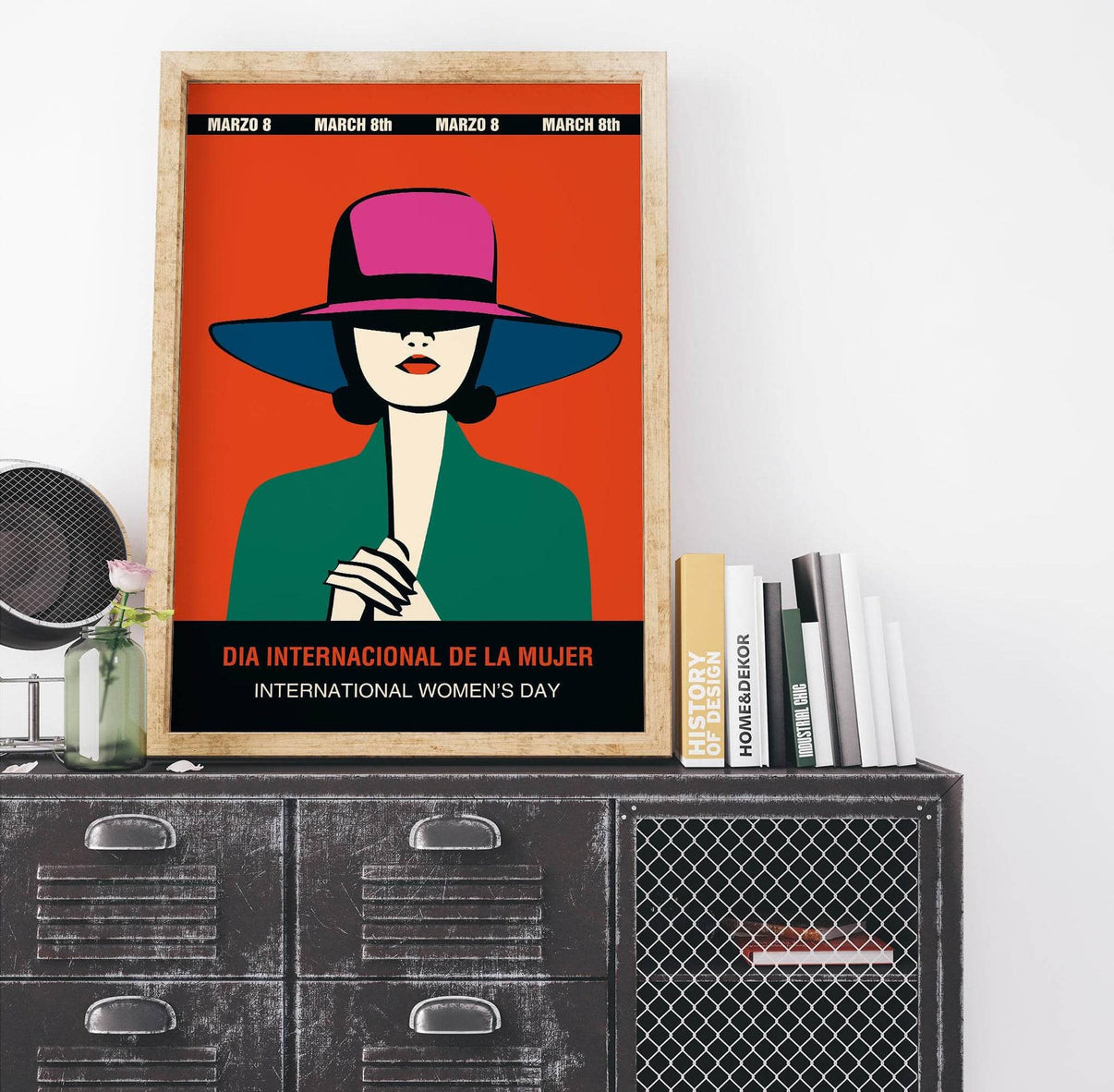 Retro Women’s Day Poster – HypeSheriff