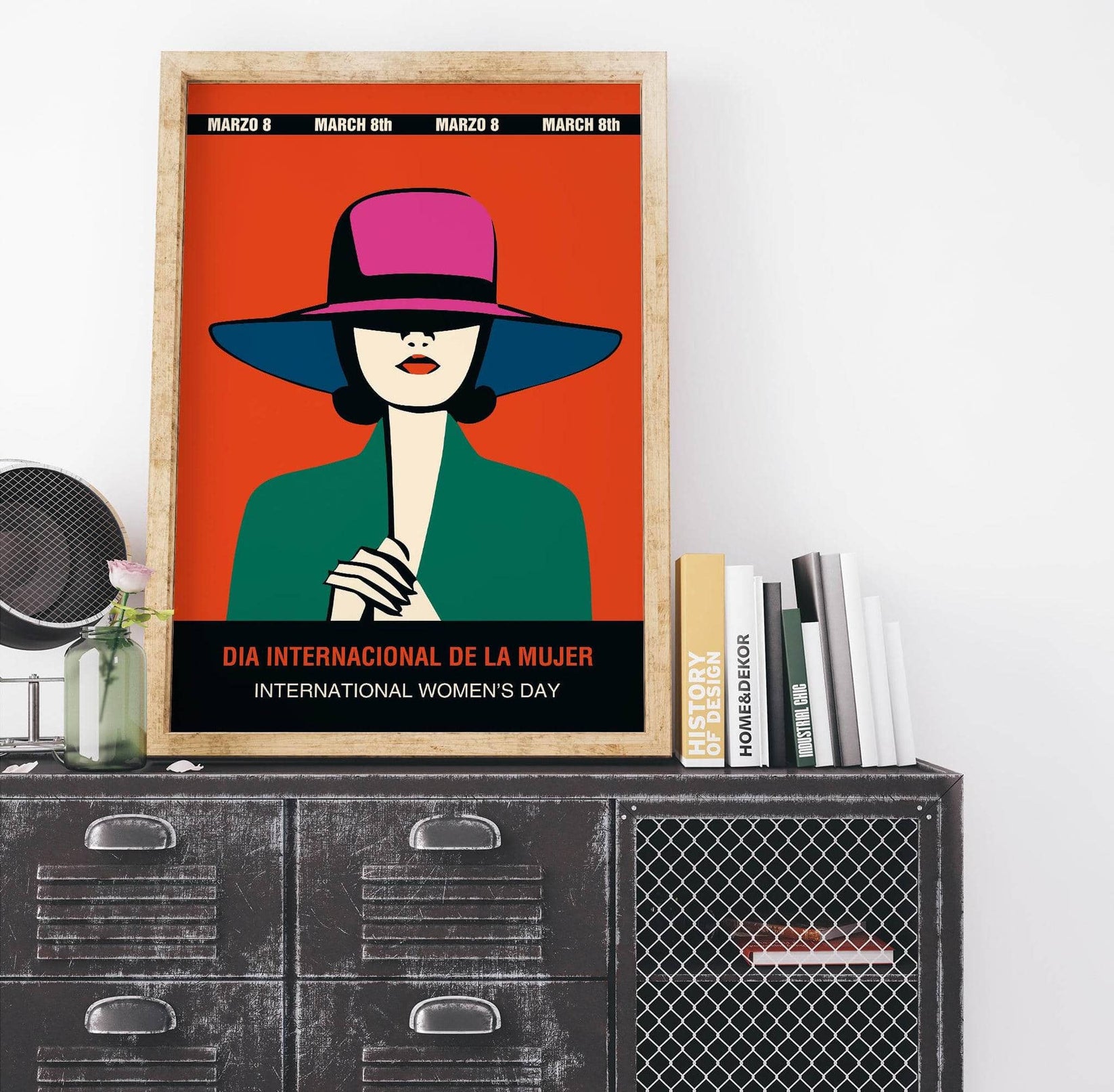 Retro Women’s Day Poster – HypeSheriff