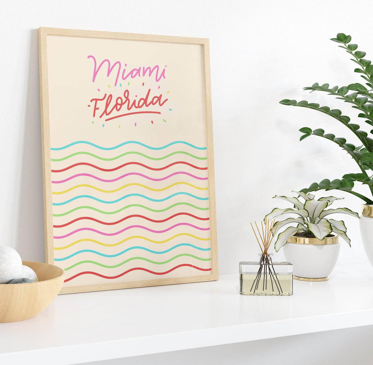 Colorful Florida Poster – HypeSheriff