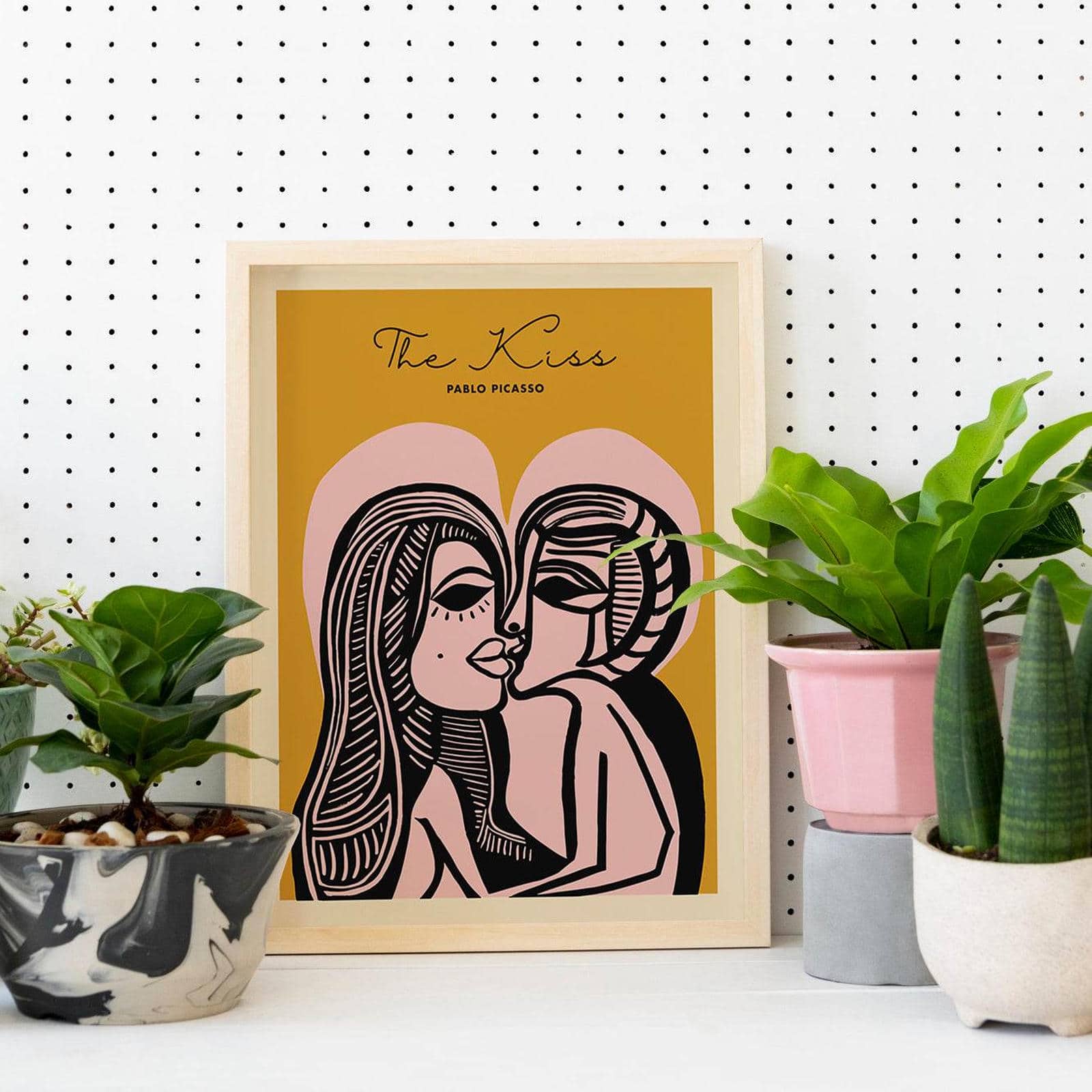 Beige Picasso Cubism Inspired Poster – HypeSheriff