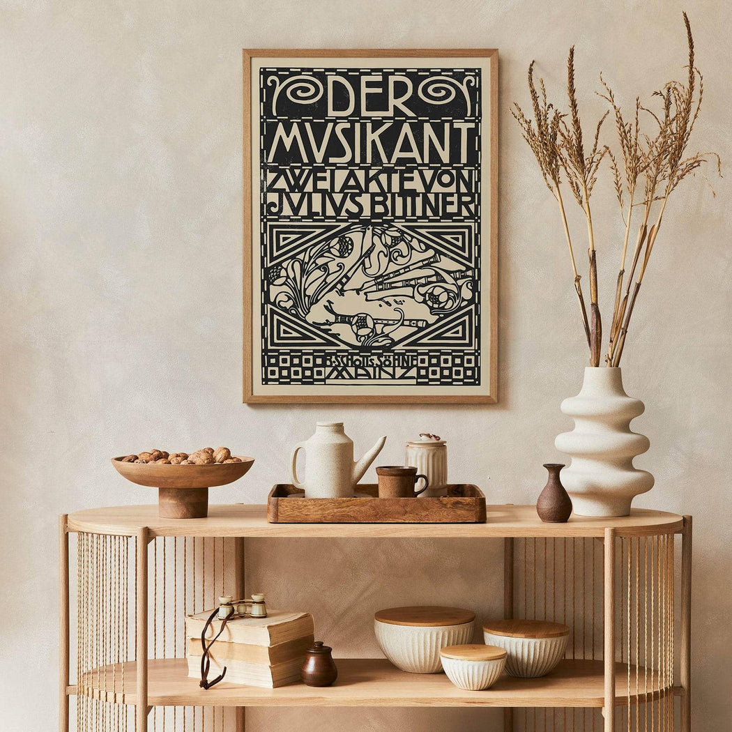 Der Musikant, K. Moser Poster — HypeSheriff US