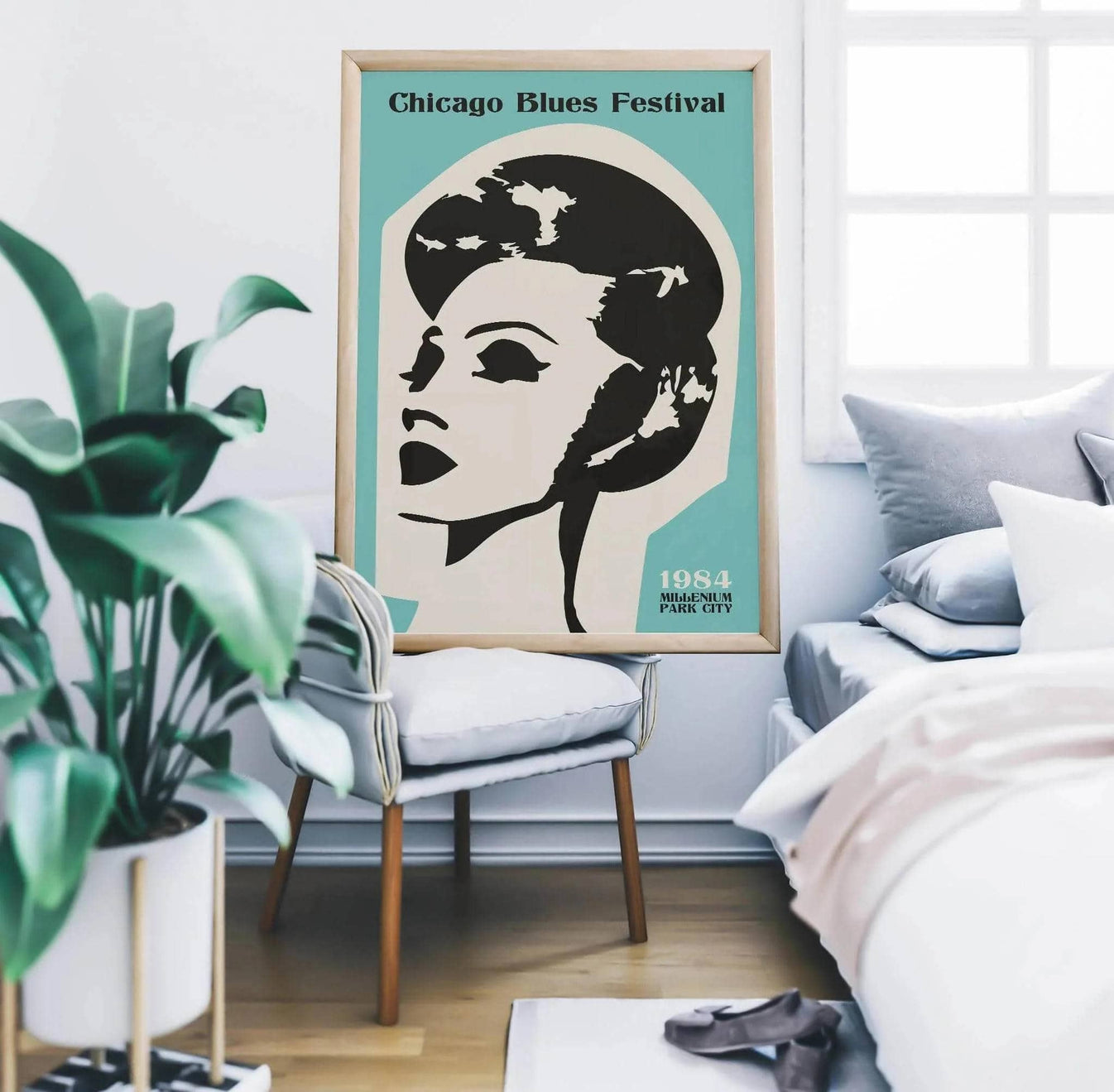 Chicago Blues Festival Music Poster – HypeSheriff