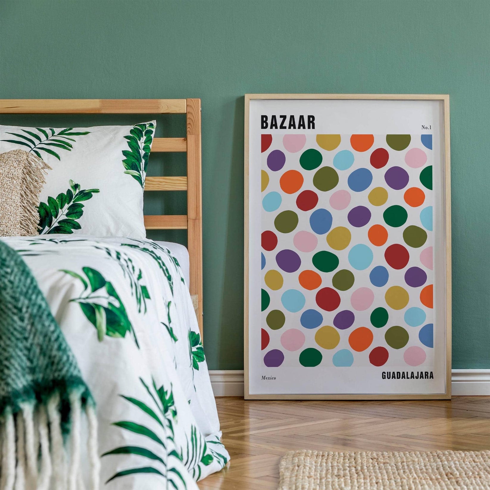 Mexico Bazaar Colorful Poster – HypeSheriff