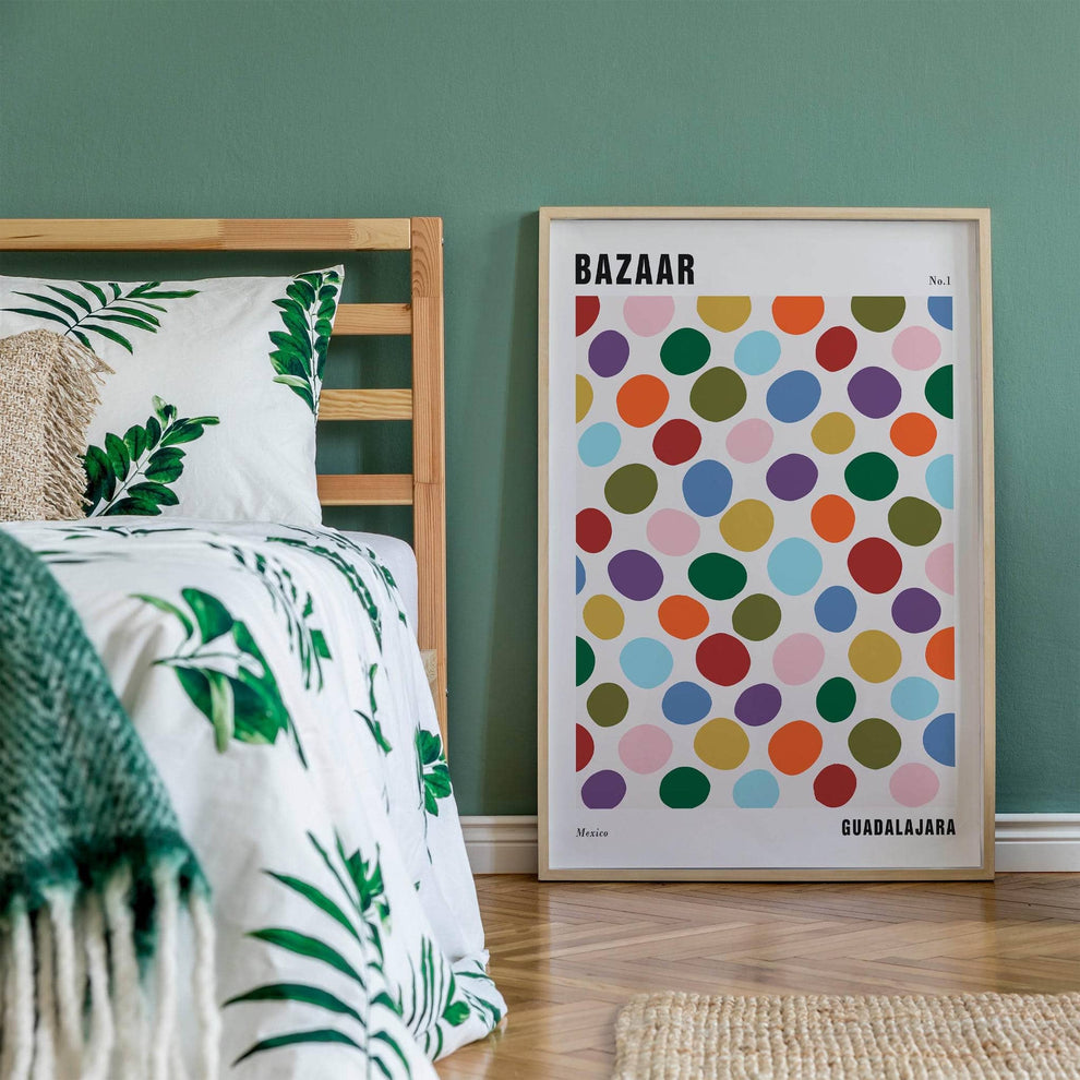 Mexico Bazaar Colorful Poster – HypeSheriff