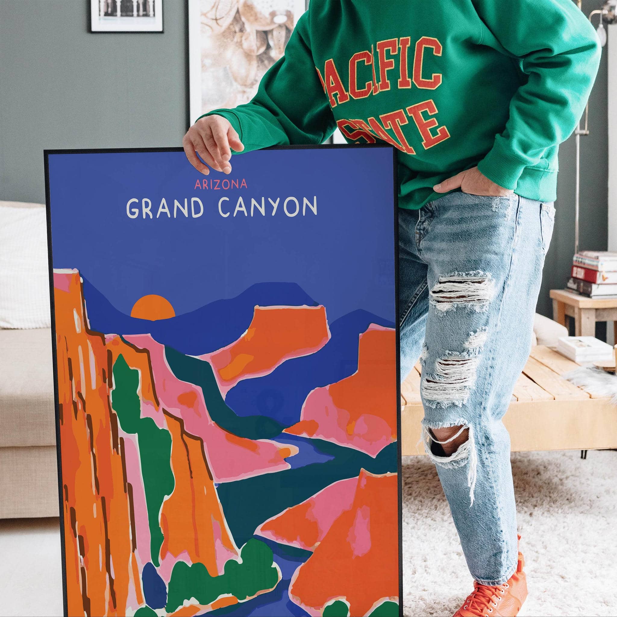 Grand Canyon, Arizona Travel Poster — HypeSheriff US