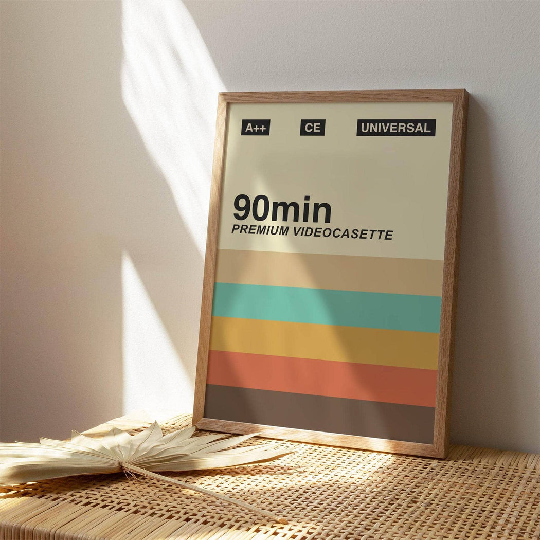 Vintage VHS Advertising Poster — HypeSheriff US