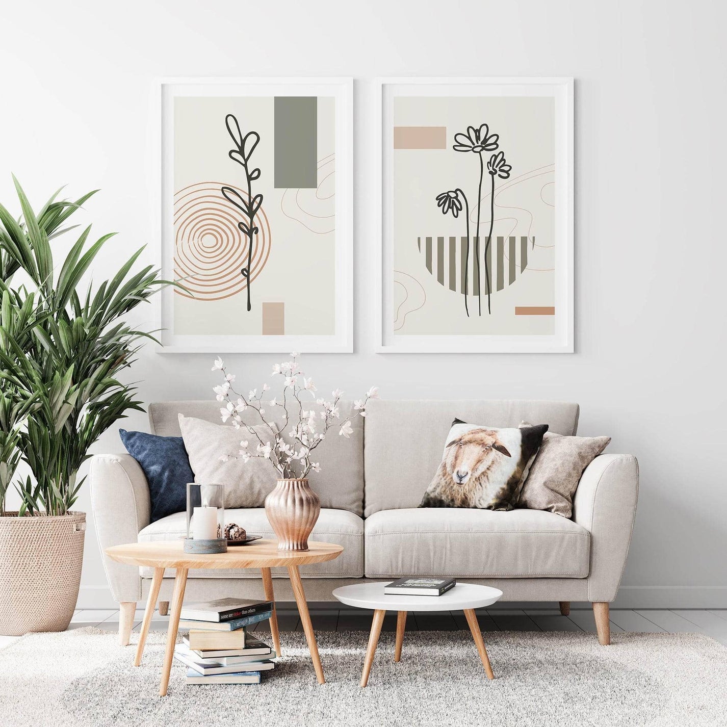 Set of 2 Scandi Prints – HypeSheriff
