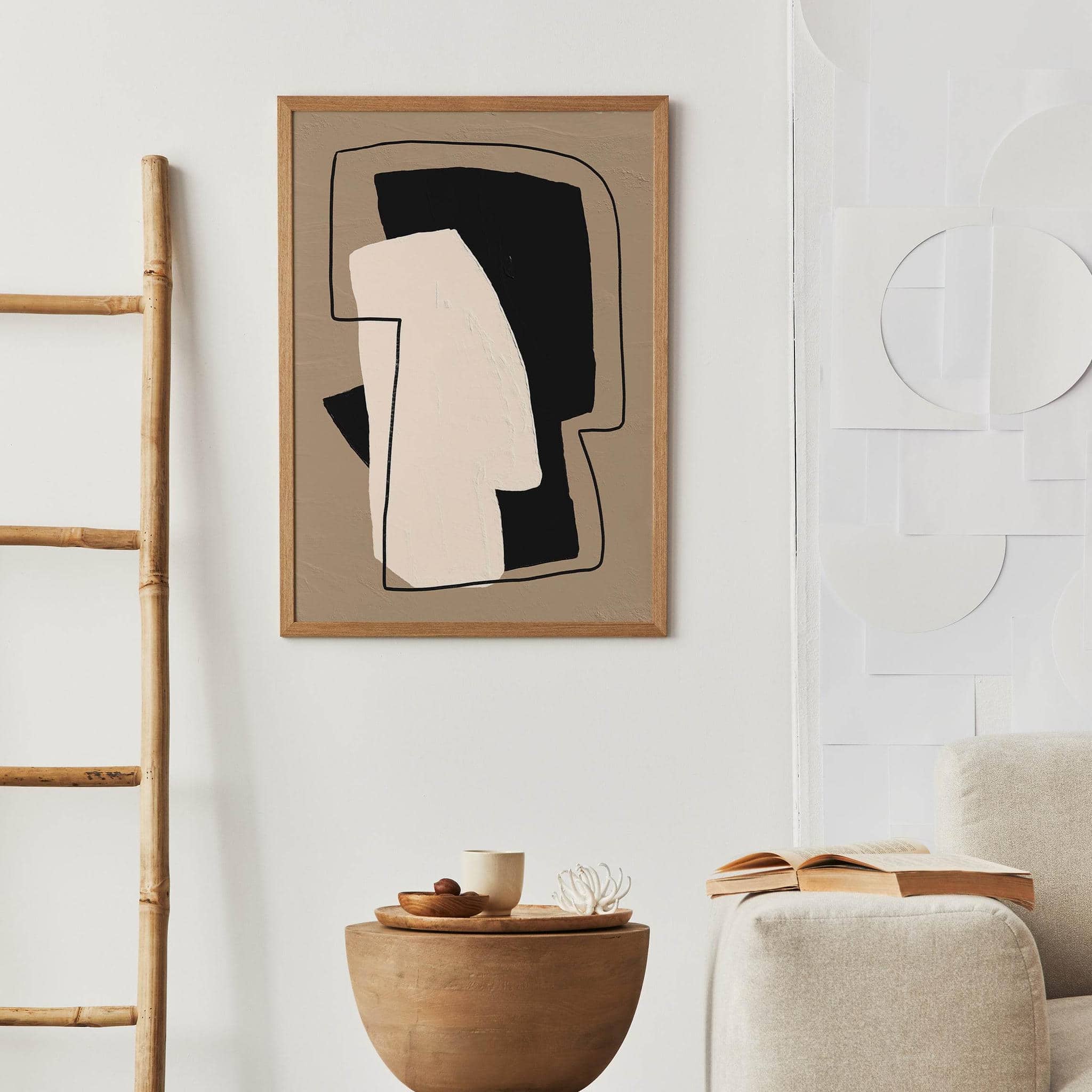 Painted Bauhaus Human Faces Poster – HypeSheriff