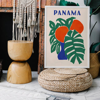 Retro Panama Travel Poster – HypeSheriff