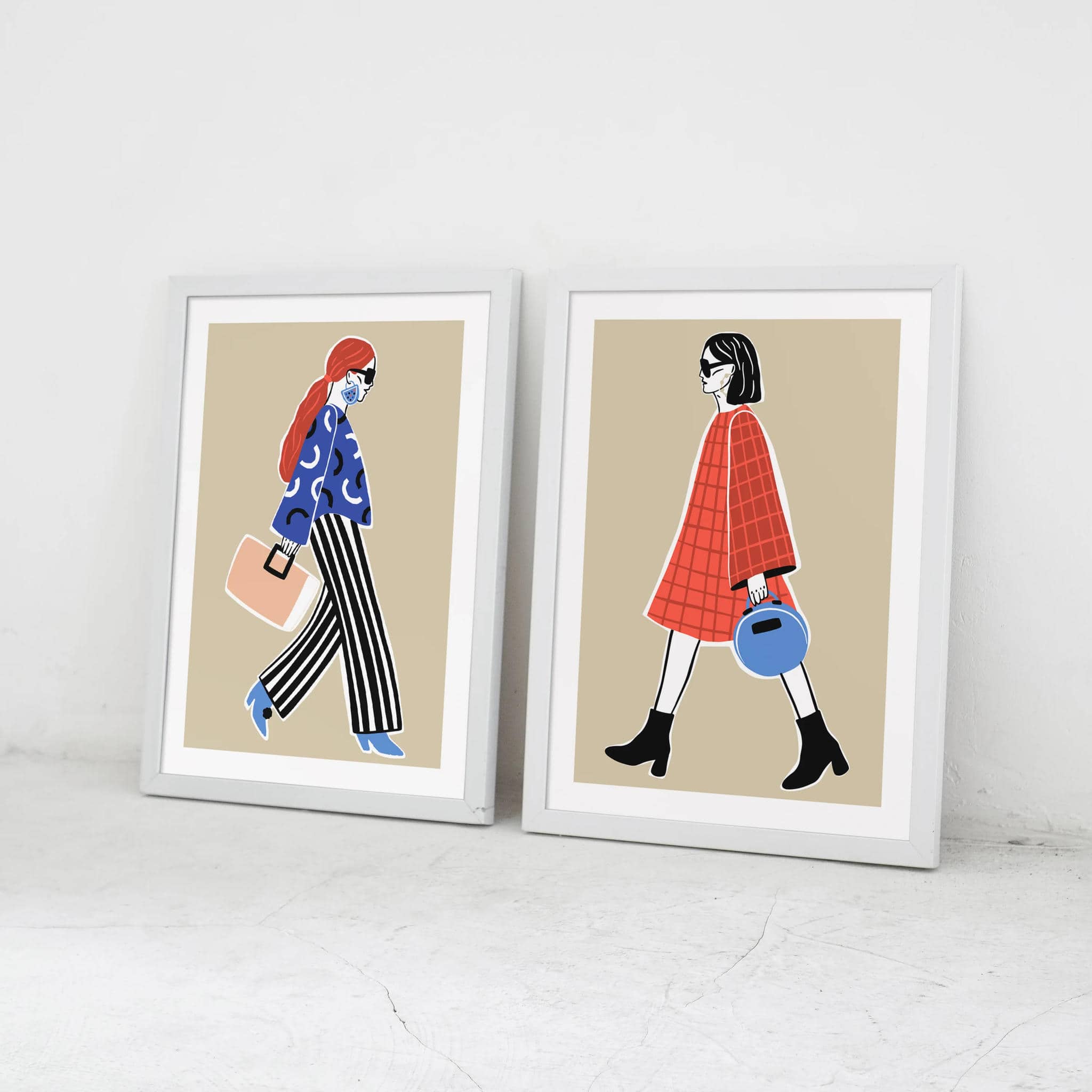 Set of 2 Fashion Vogue Inspired Posters – HypeSheriff