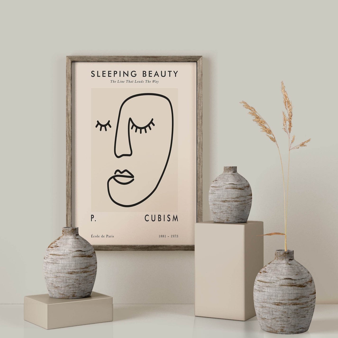 Cubism Art Poster – HypeSheriff