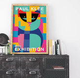 Colorful Paul Klee Cat Poster – HypeSheriff