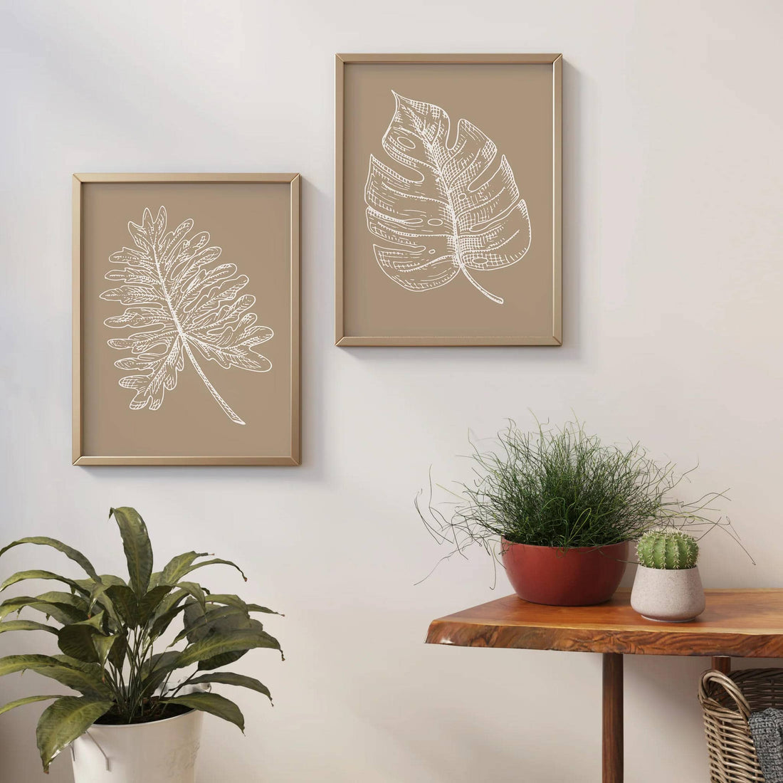 Set of 2 Beige Farmhouse Posters – HypeSheriff