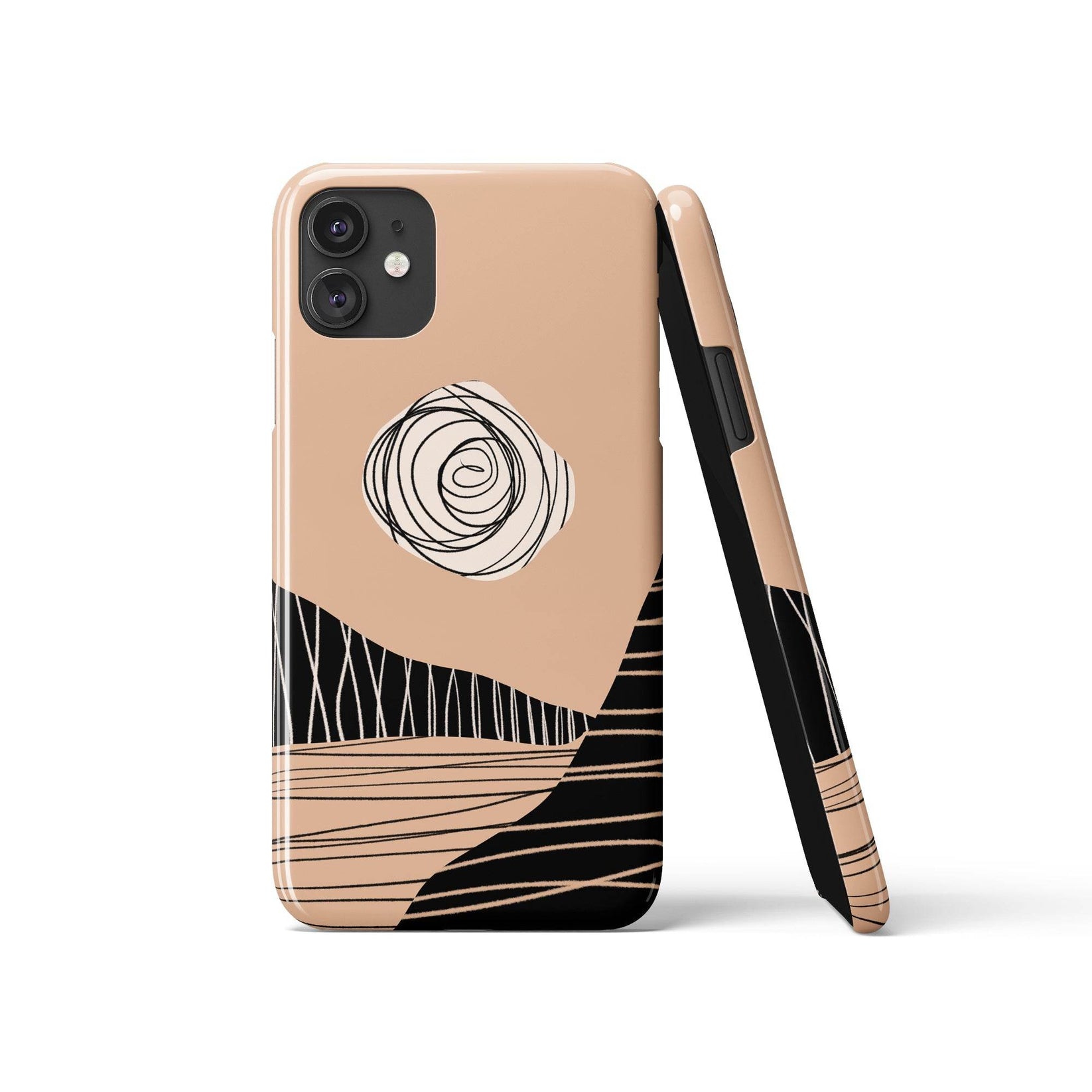 Abstract Drawing iPhone Case – HypeSheriff