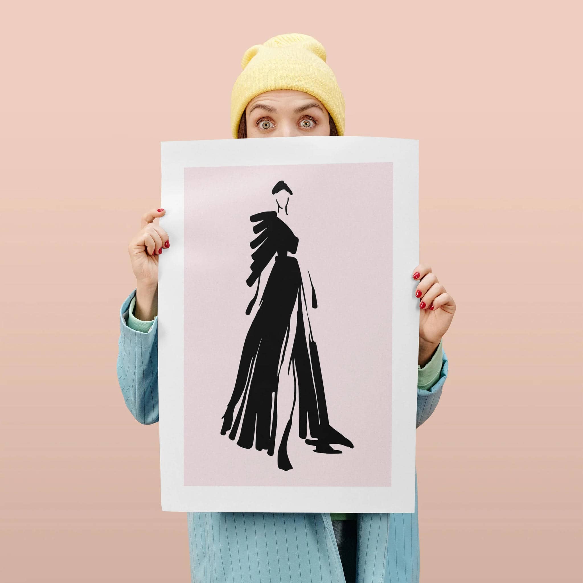 Black Ink Fashion Poster — HypeSheriff US