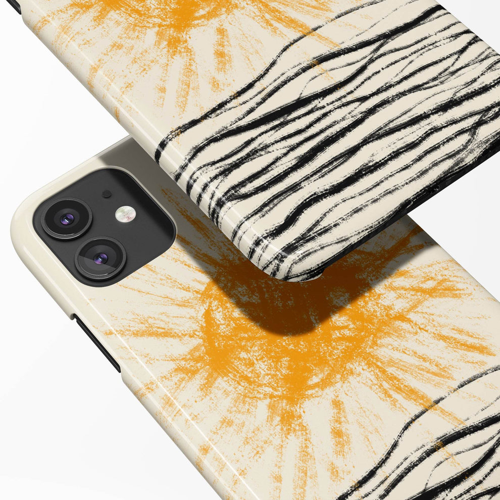 Handdrawn Sun iPhone Case – HypeSheriff