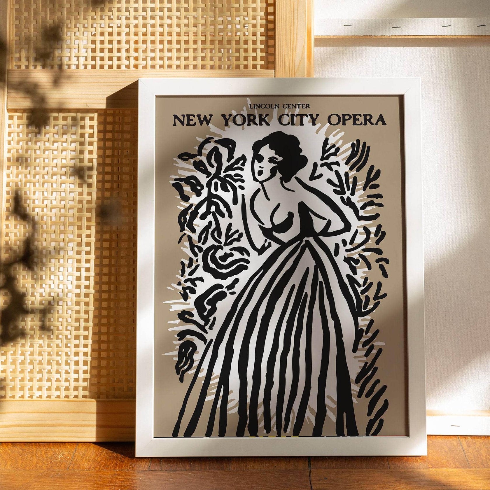 New York City Opera Beige Poster – HypeSheriff