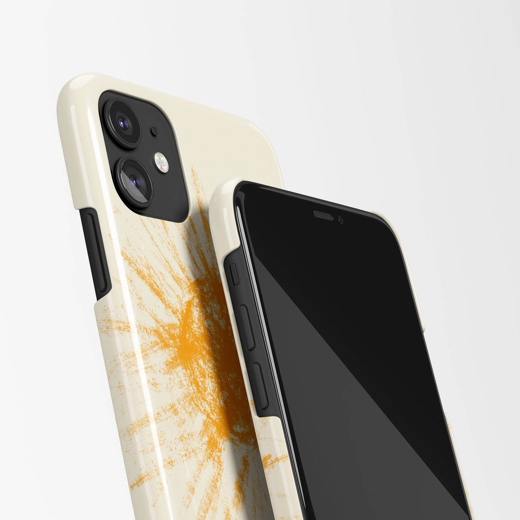 Handdrawn Sun iPhone Case — HypeSheriff US
